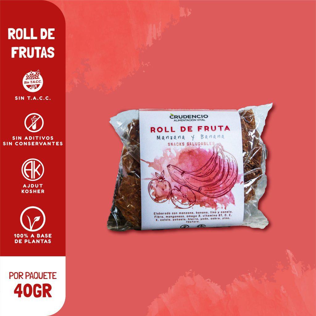ROLL DE FRUTA – Crudencio