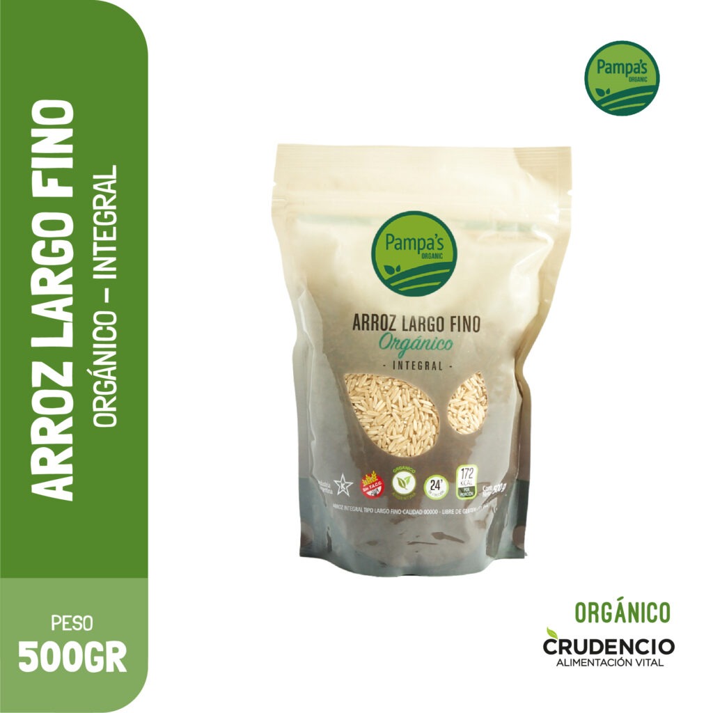 ARROZ FINO LARGO INTEGRAL – Crudencio