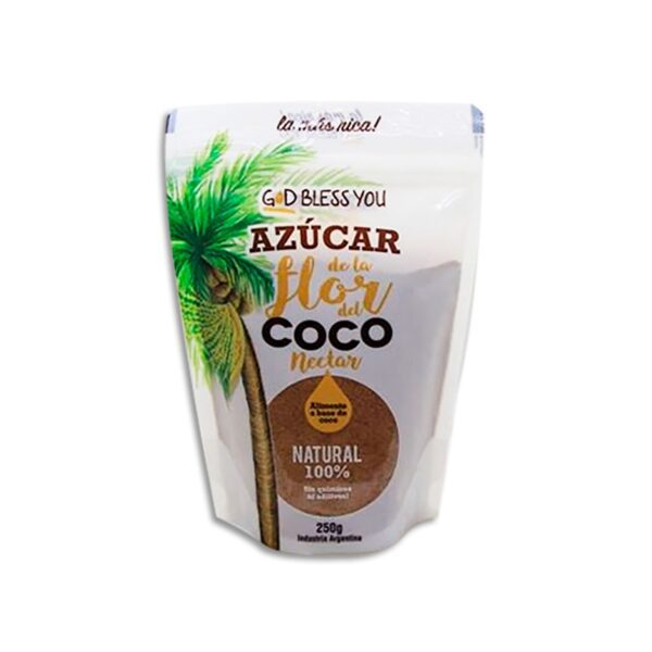 AZUCAR DE LA FLOR DEL COCO 250GR – Crudencio